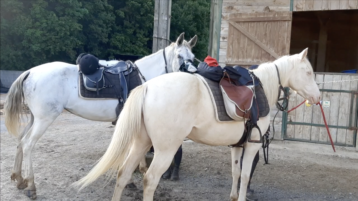 Saint-Lizier : la voie de la future transpyrénéenne à cheval