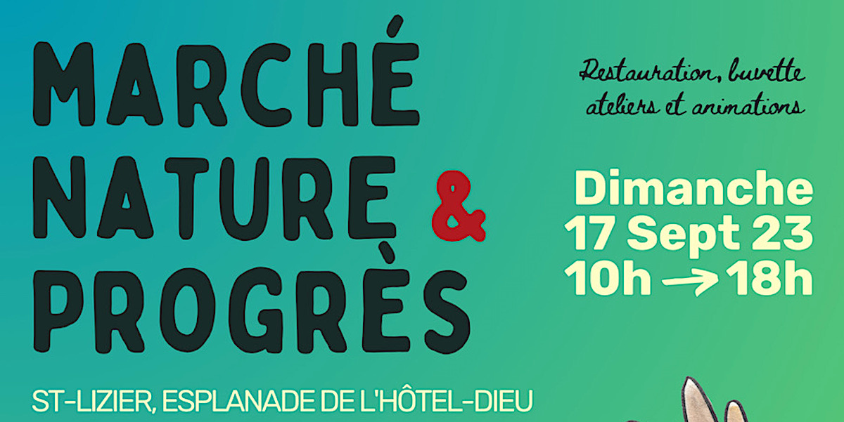 Saint-Lizier : troisième édition du marché Nature & Progrès