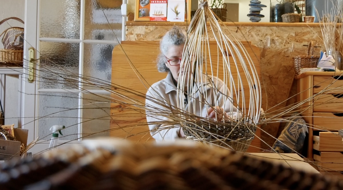 Atelier de vannerie, rencontre avec une vannière passionnée