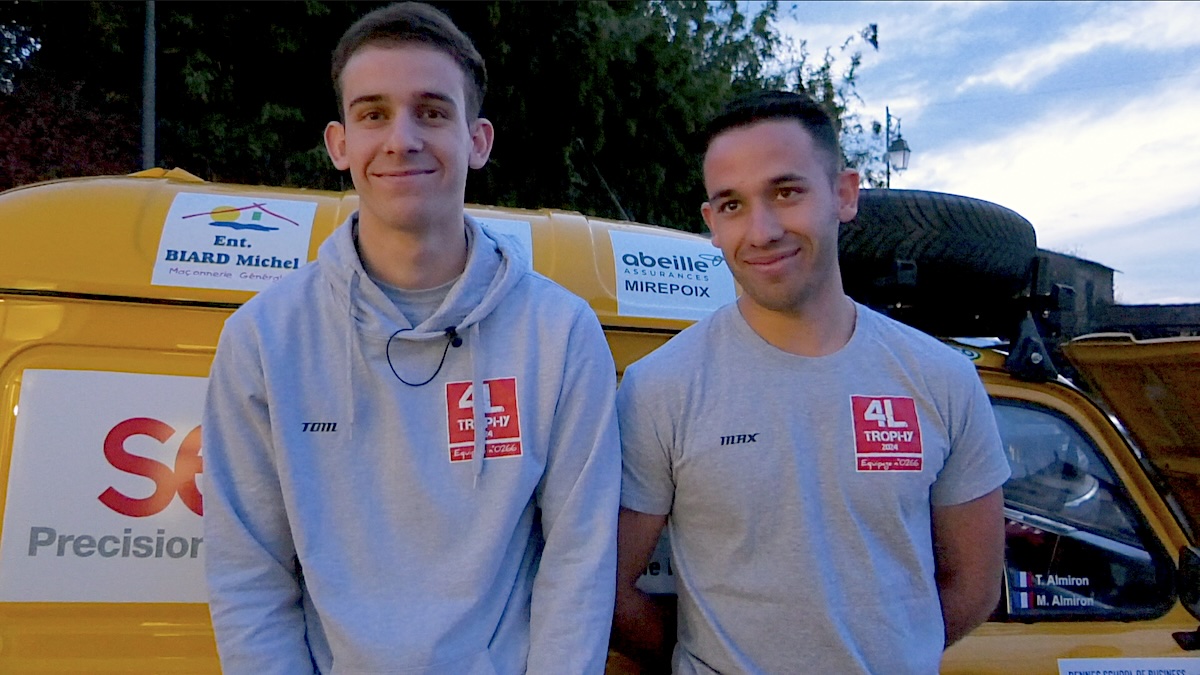 4L Trophy : Thomas et Maxime, invités de la semaine
