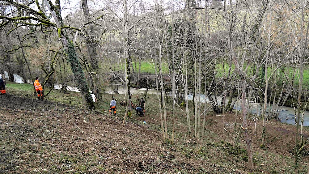 Tourtouse : chantier-école de restauration du milieu naturel